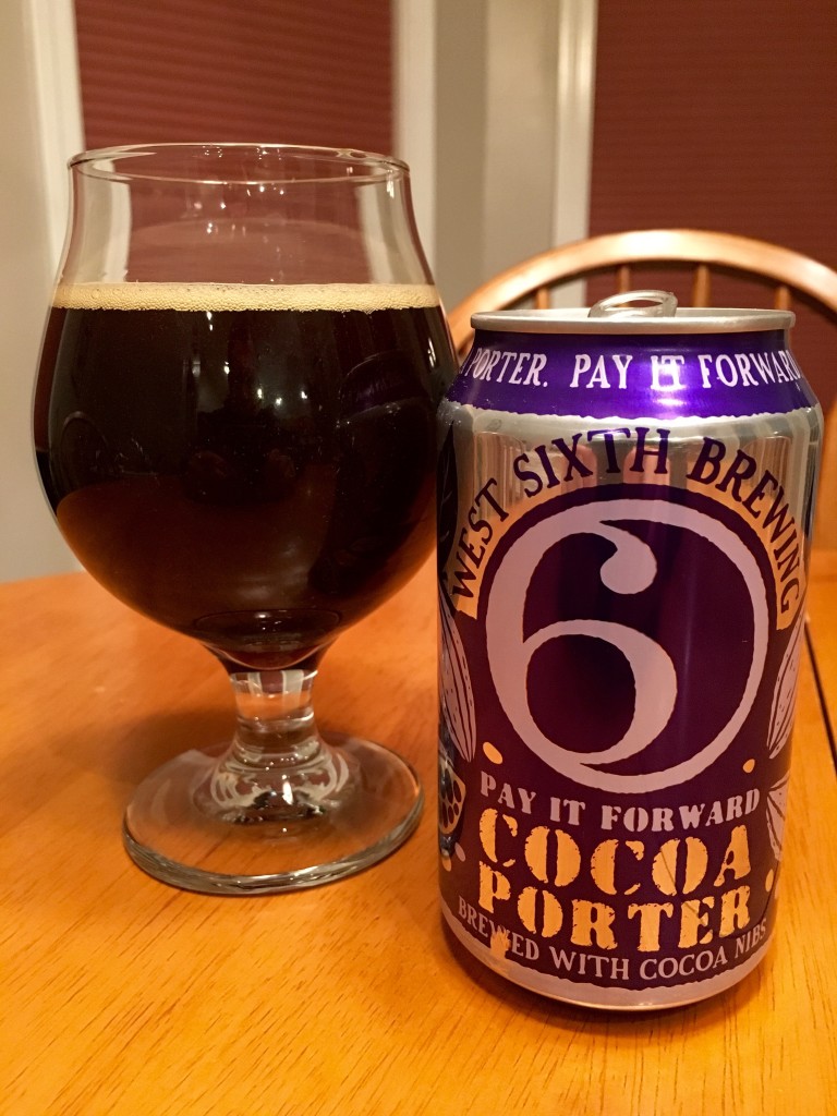 802. West Sixth Brewing - Pay it Foward Cocoa Porter - 1000 Beers
