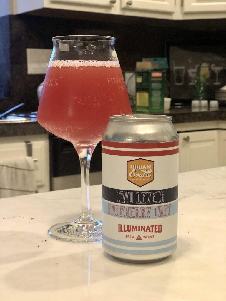 940. Urban South/Illuminated Brew Works - Two Levees Raspberry Tart ...