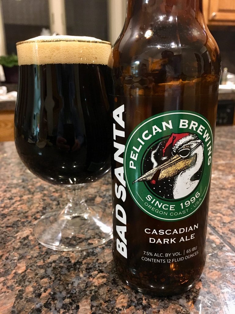 888. Pelican Brewing - Bad Santa Cascadian Dark Ale - 1000 Beers