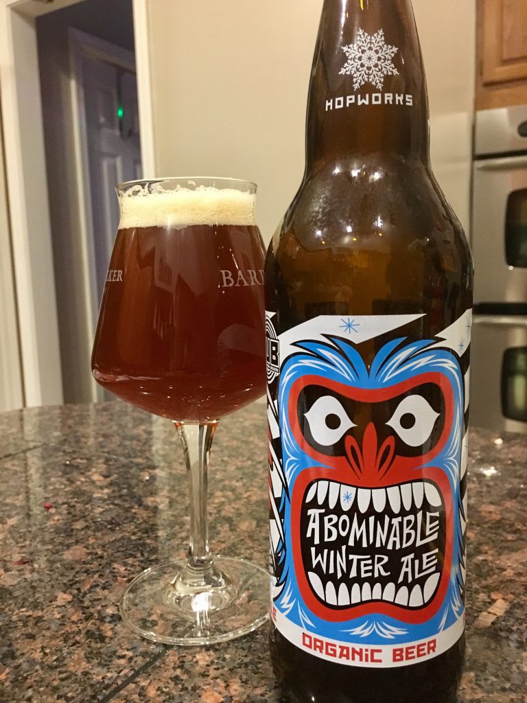 831. Hopworks Urban Brewery (HUB) - Abominable Winter Ale - 1000 Beers
